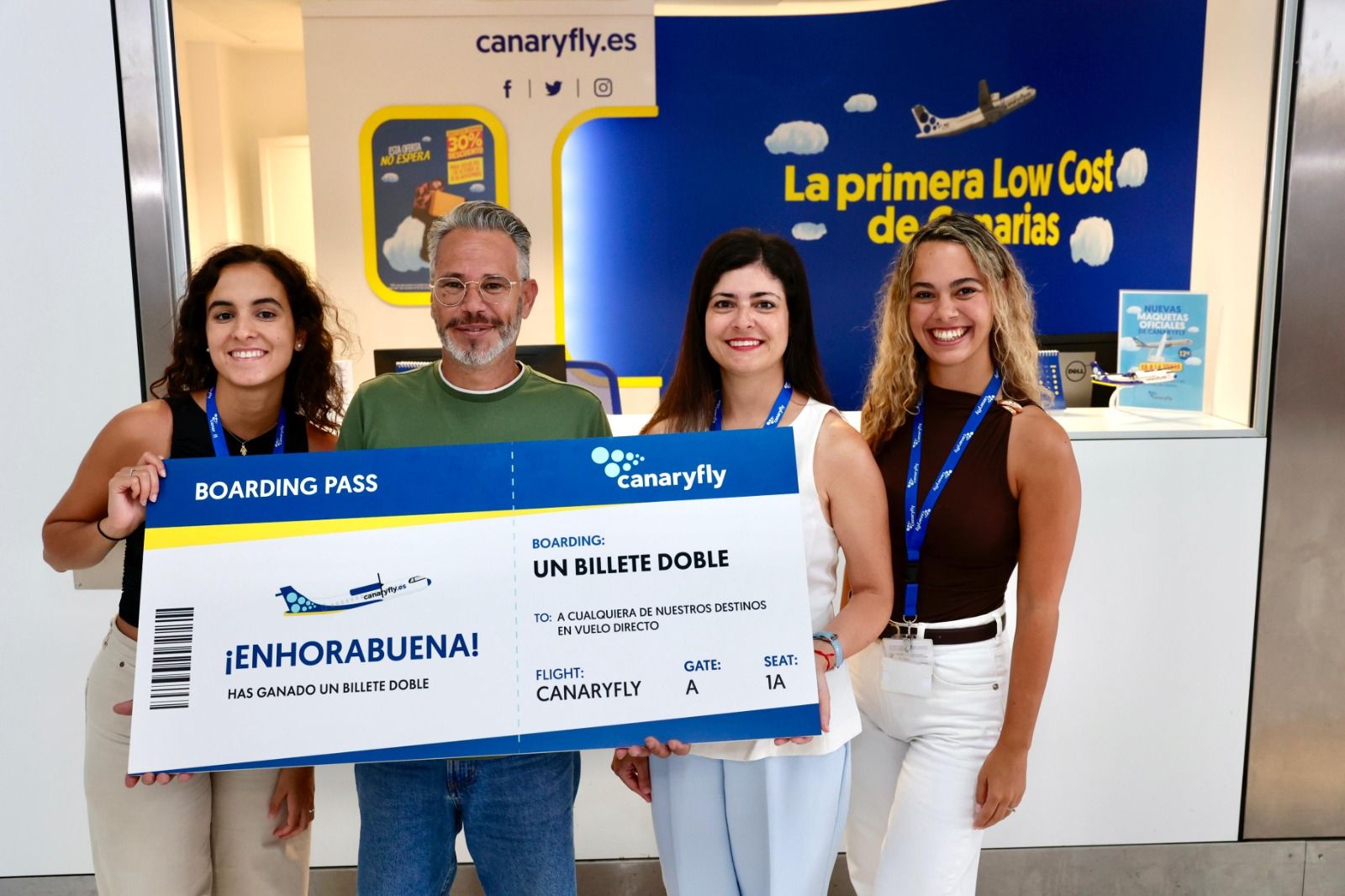Canaryfly alcanza los cinco millones de pasajeros y se consolida como ...